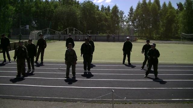 Федерация, военно патриотический лагерь.