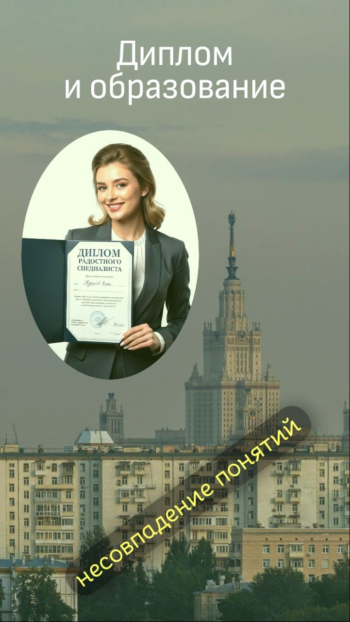 Если человек имеет диплом, то значит ли это, что он образован?