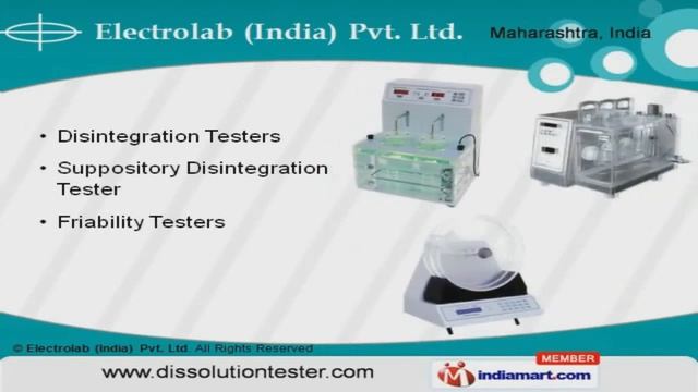 Приборы и оборудование для тестирования лекарственных средств от ELECTROLAB (India) PVT. LTD