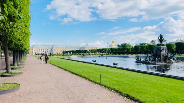 Прогулка по Верхнему Парку Петергофа