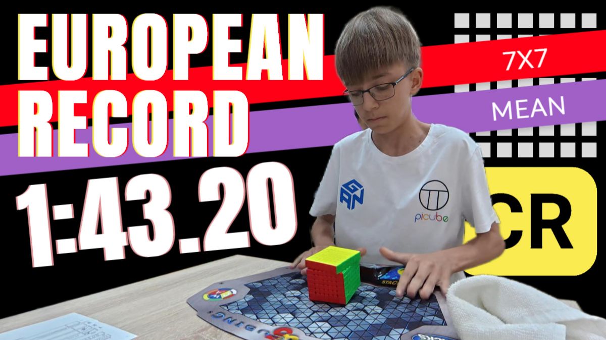 🏆 ER [1:43.20] 7x7 Mean // Uzbekistan Nationals 2026