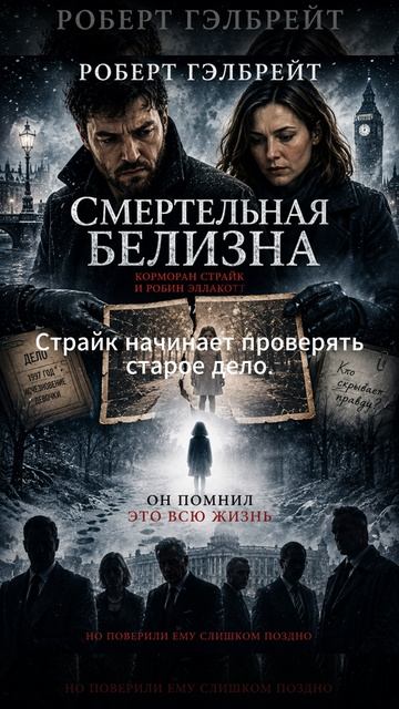 Роберт Гэлбрейт   Смертельная белизна       #аудиокнига #детектив  #слушатьаудиокниги