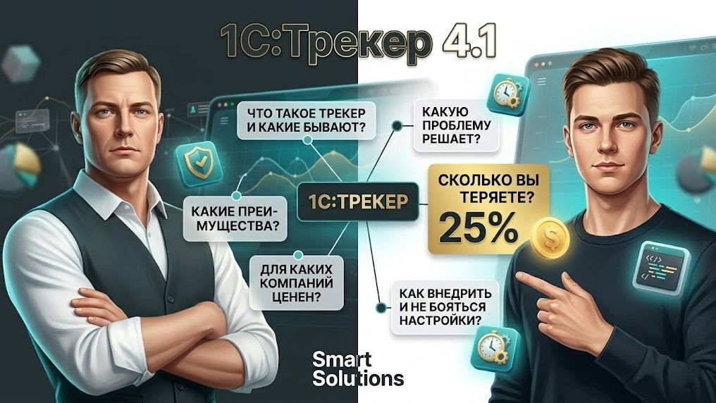 Как не терять деньги на проектах? 1С:Трекер 4.1 — полный разбор