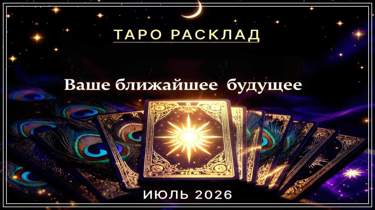 Новый таро расклад - ваше ближайшее будущее,июль 2026 года
