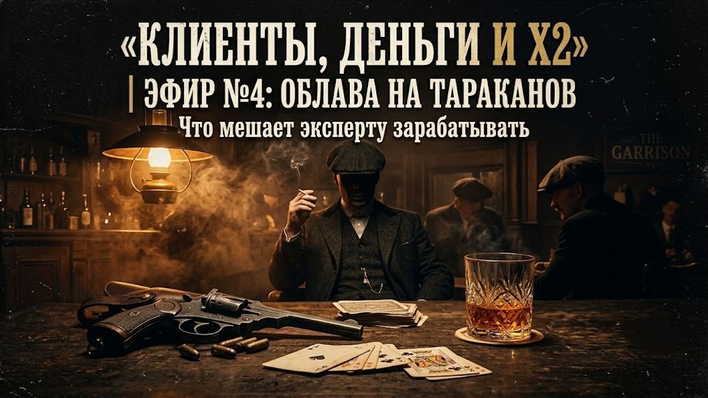 ♠️Клиенты, деньги и Х2 | Эфир №4: Облава на тараканов. Что мешает эксперту зарабатывать