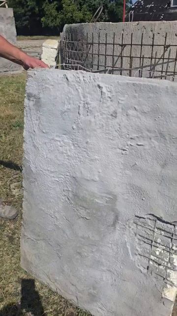 Просто или сложно Поломать панель 2см бетона. SCIP  домостроение. Всего 2см торкрет бетона реального