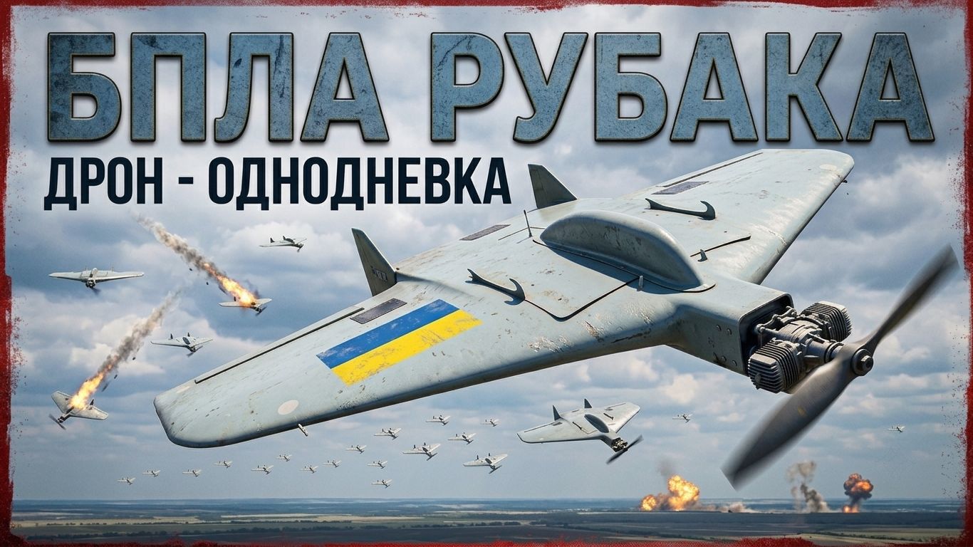БПЛА Рубака — дрон-однодневка: вся правда о разрекламированном оружии