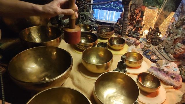 НАБОР 12 ЧАШ 10-36СМ  ДЛЯ ПОЛУЧЕНИЯ ОГРОМНОГО УДОВОЛЬСТВИЯ ОТ ЗВУКА