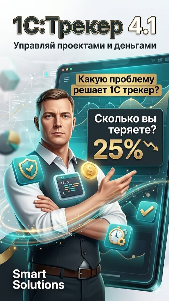 Какую проблему решает 1С:Трекер?