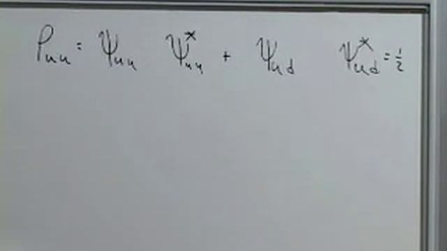 Lecture 8 ¦ Quantum Entanglements, Part 1 (Stanford)