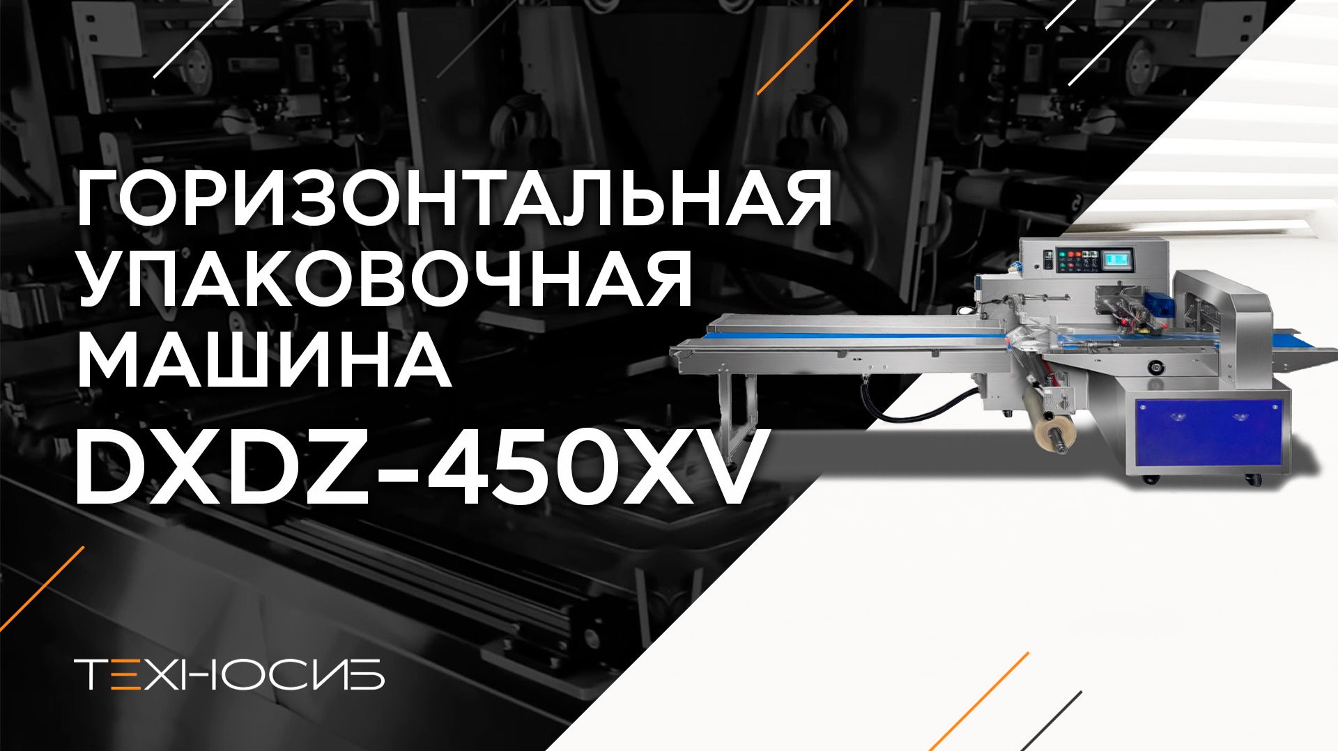 Горизонтальная упаковочная машина DXDZ-450XV