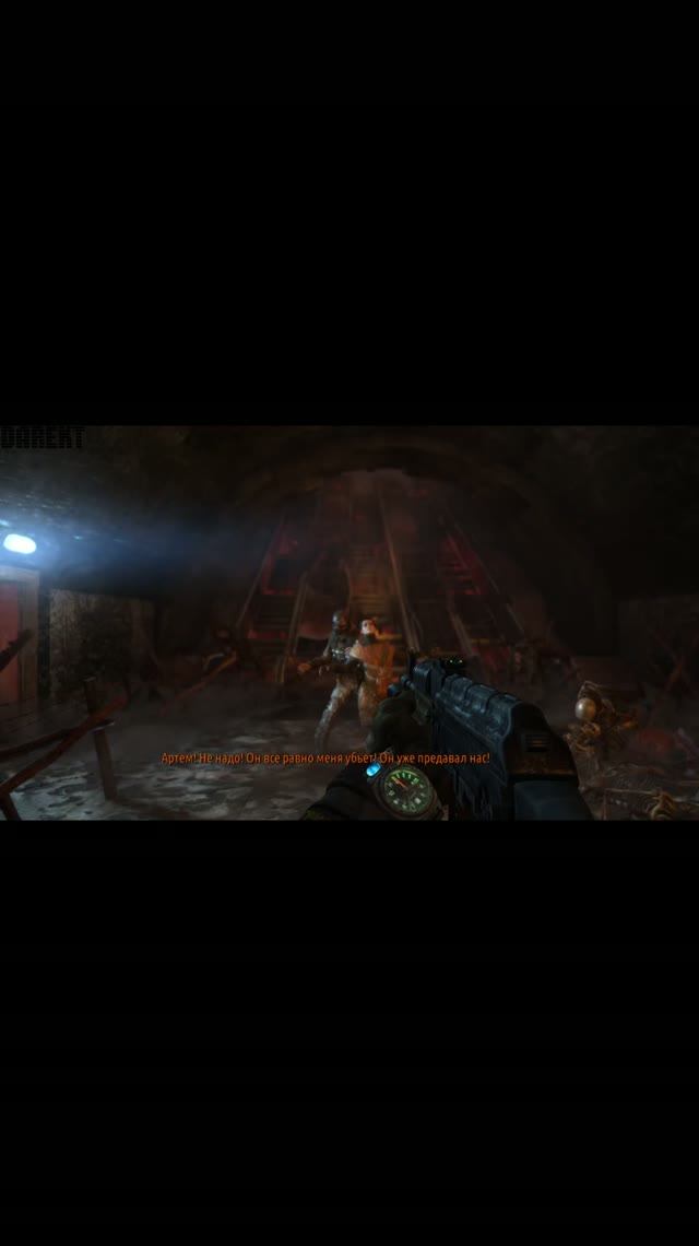 🎞️Metro: Last Light Redux. Лесницкий и Анна.