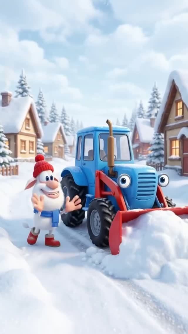 Кузя домовой тракторист