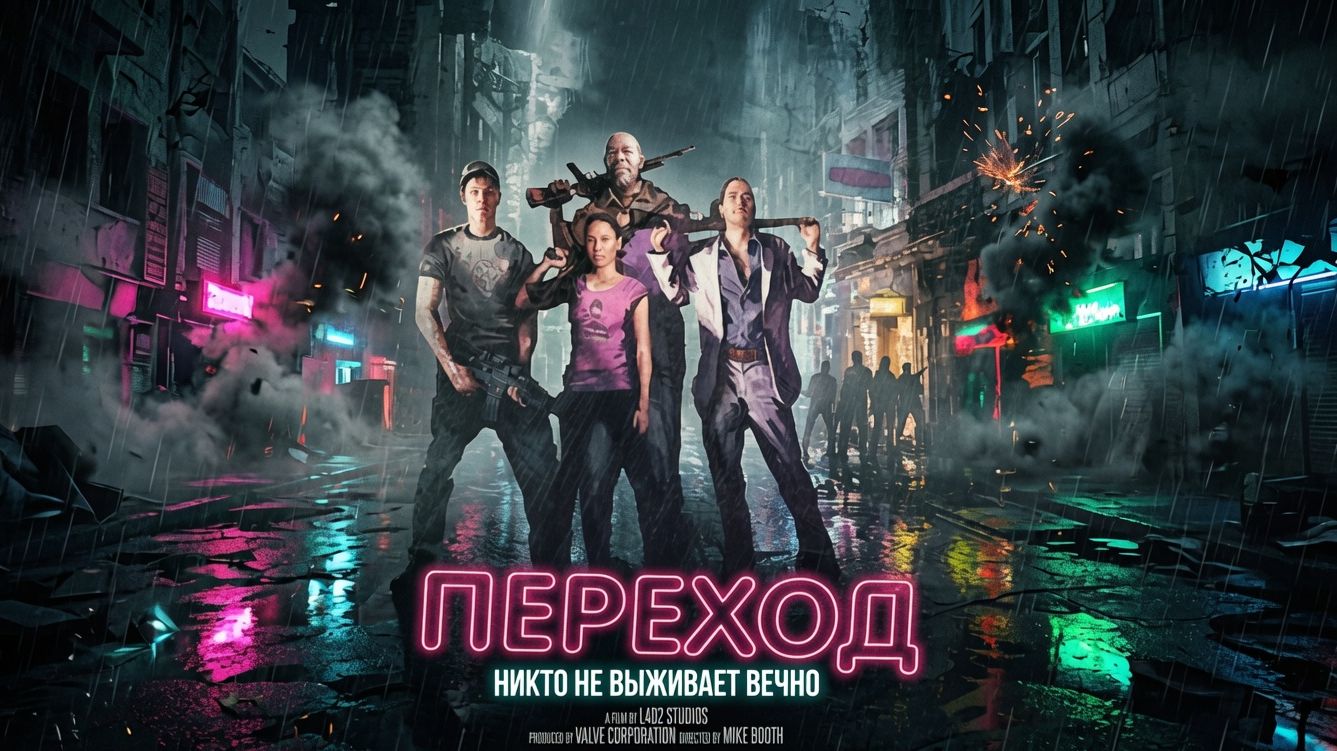 LEFT 4 DEAD 2: ПЕРЕХОД (The Passing) — Игрофильм с живыми комментариями
