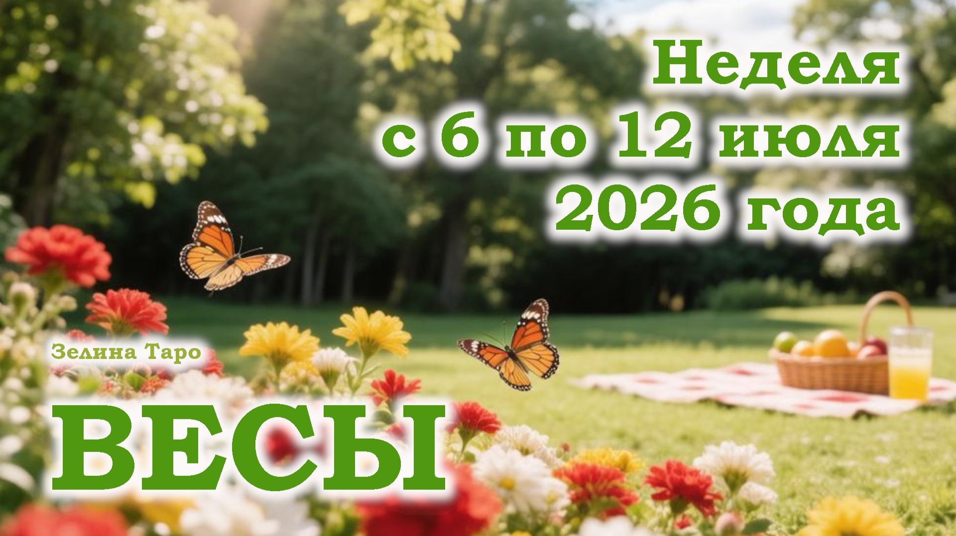 ВЕСЫ | ТАРО прогноз на неделю с 6 по 12 июля 2026 года