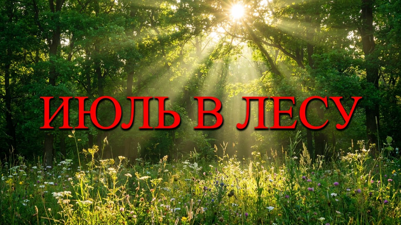 Июль в лесу