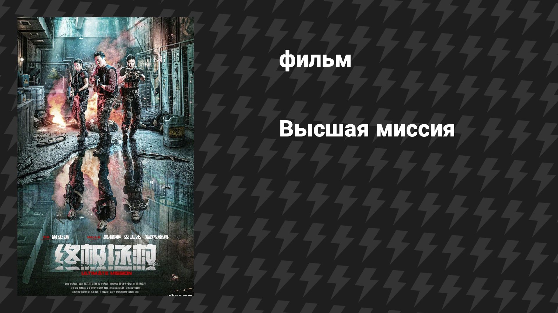 Высшая миссия (фильм, 2025)