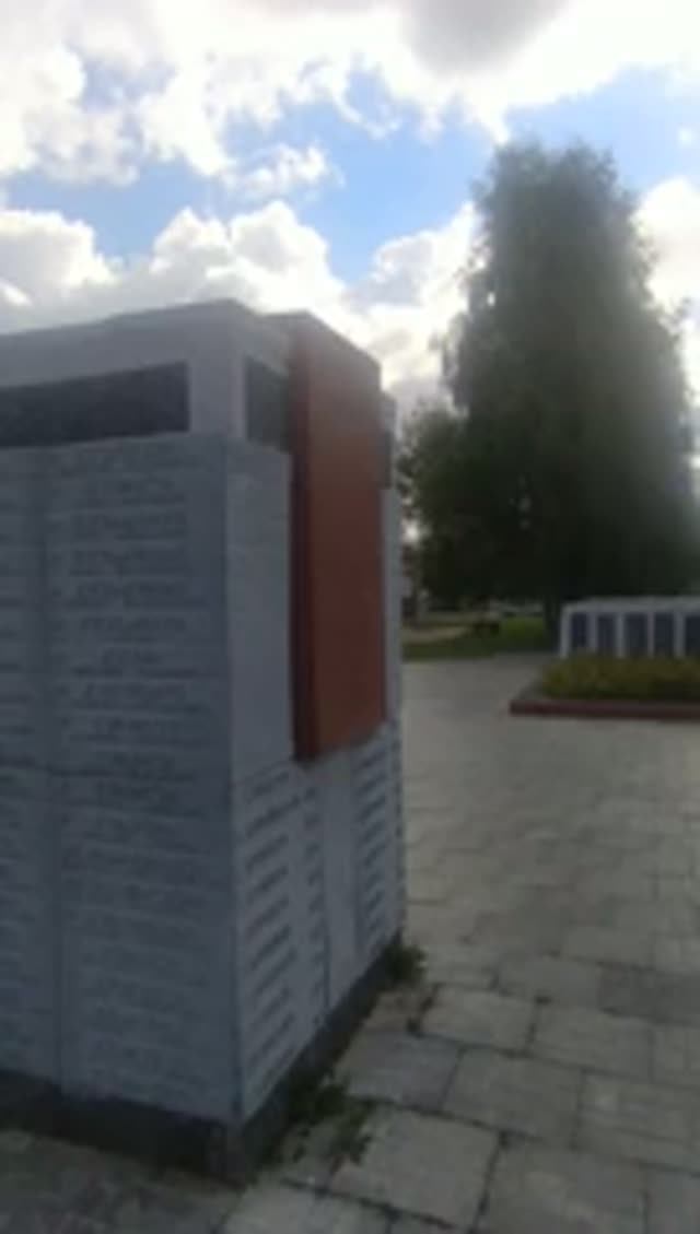 Мемориал памяти сибиряков-фронтовиков, г. Топки, Кемеровская область  Фрагмент 17