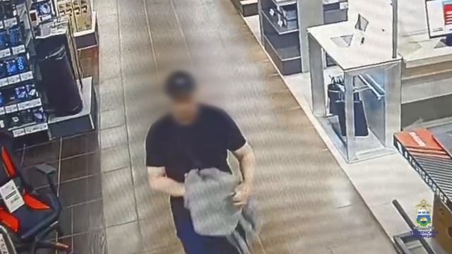 В Тюмени задержали подозреваемого в краже из магазина электроники