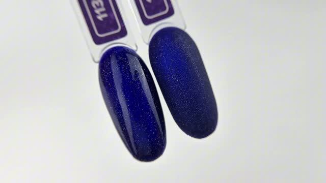 Выкраска: Гель–лак UNO №113 Галактика - Galaxy