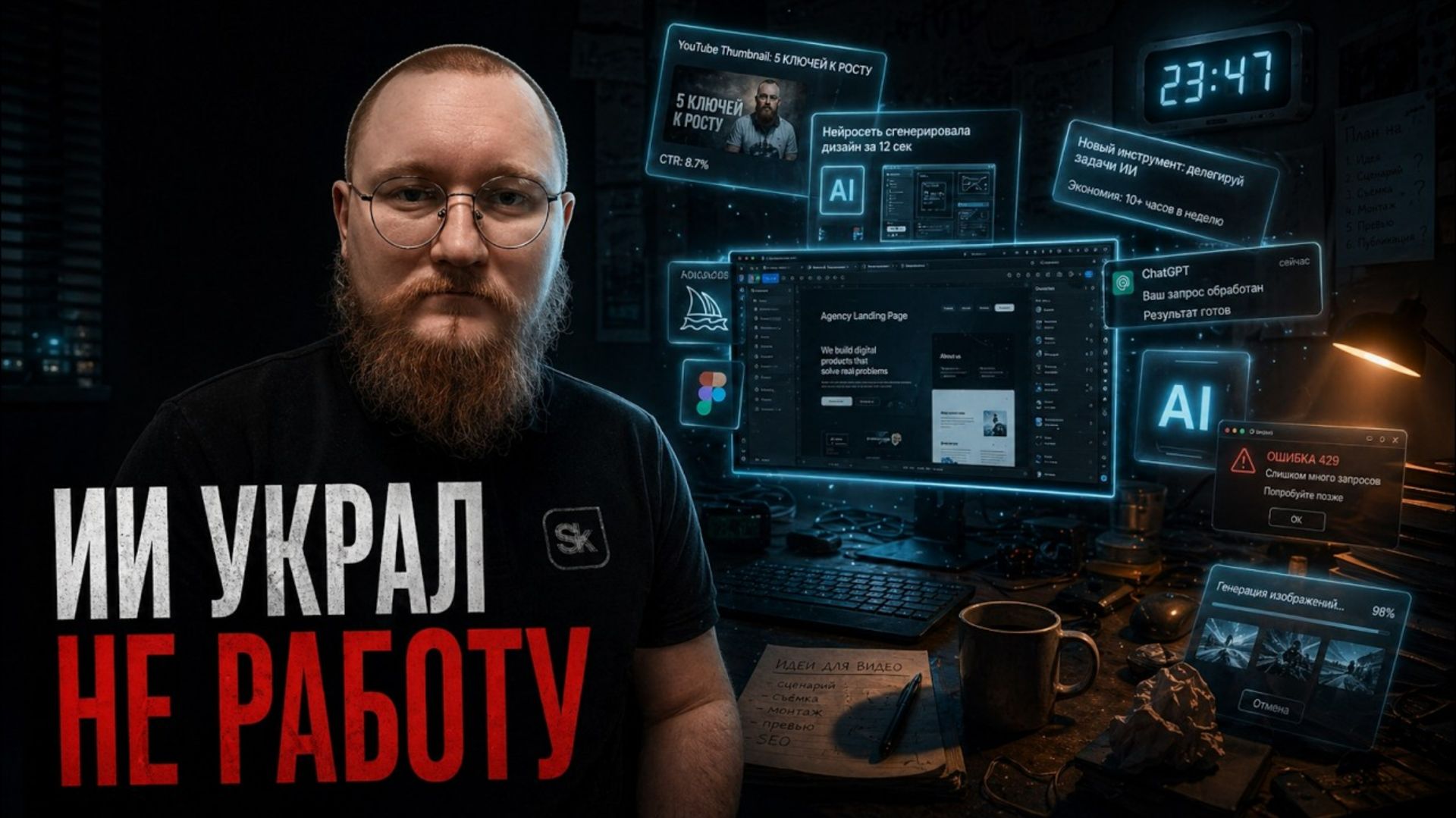 ИИ украл у вас не работу. Он украл у вас вечер.