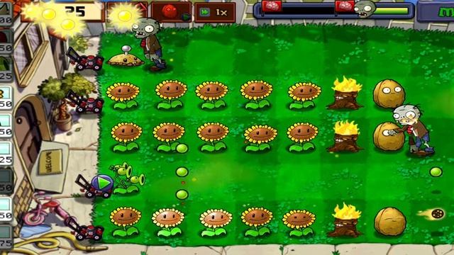 Plants Vs Zombies V6 3 часть