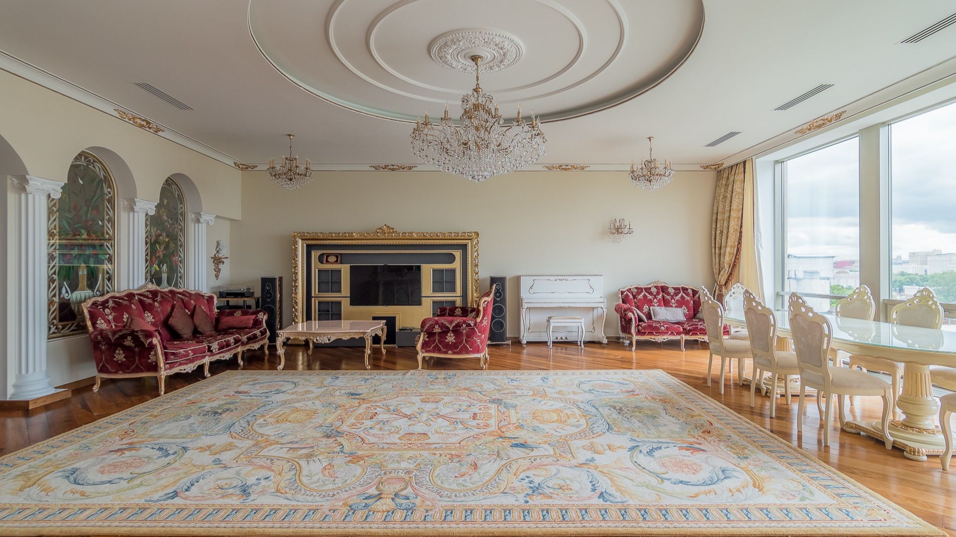 Видовая квартира с панорамными окнами! Аренда 7-комнатной квартиры, 350 м² (ID 34003)