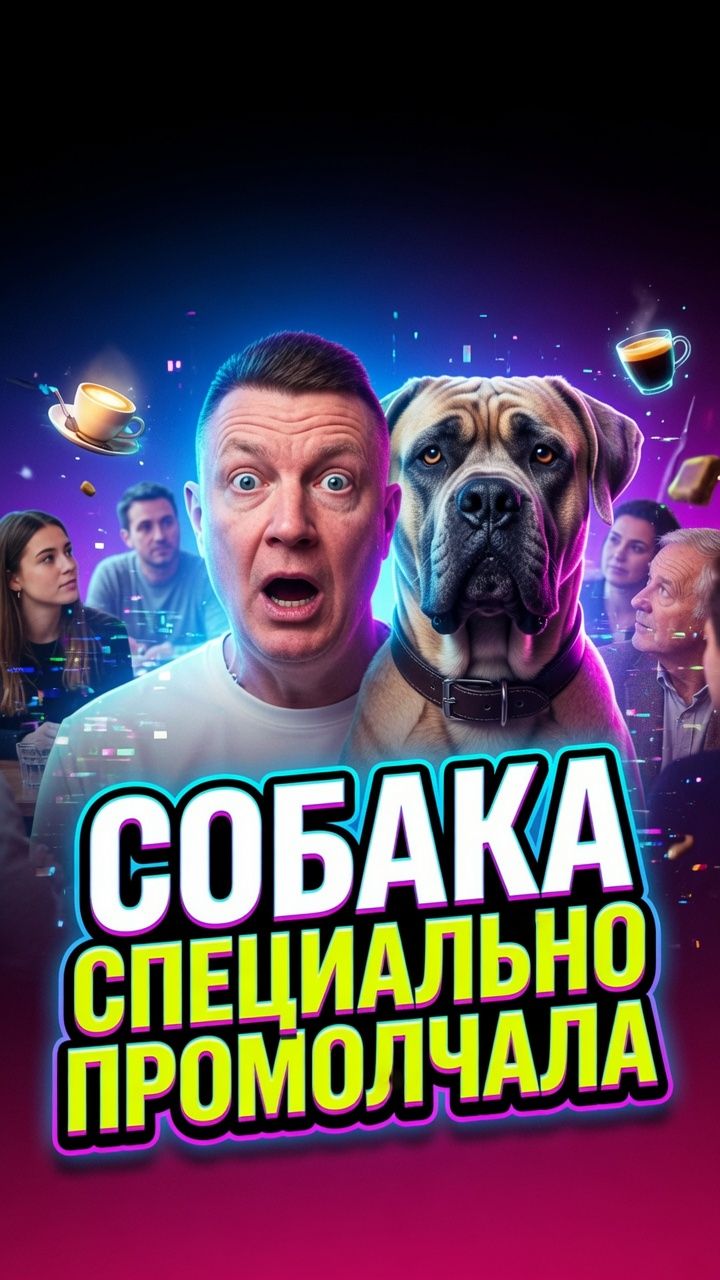 «Человек с собакой заключает пари» 😂