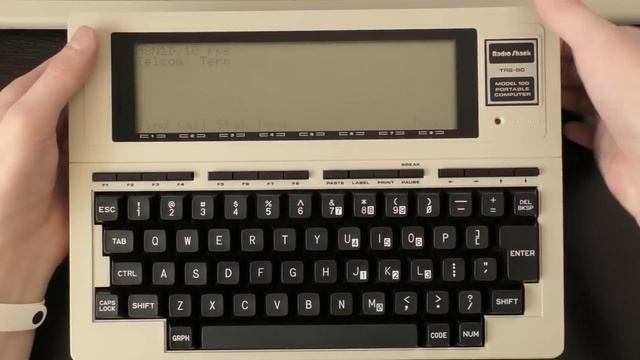 [старое старьё] Пытаемся сёрфить BBS с TRS-80 Model 100