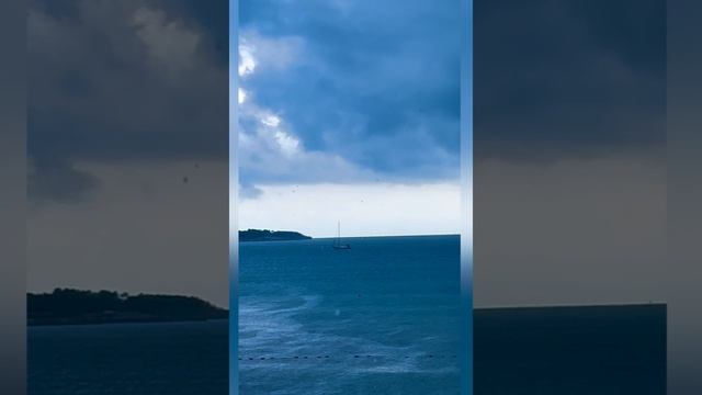 Стихия : ливень , гром и молния Геленджик 04.07.26