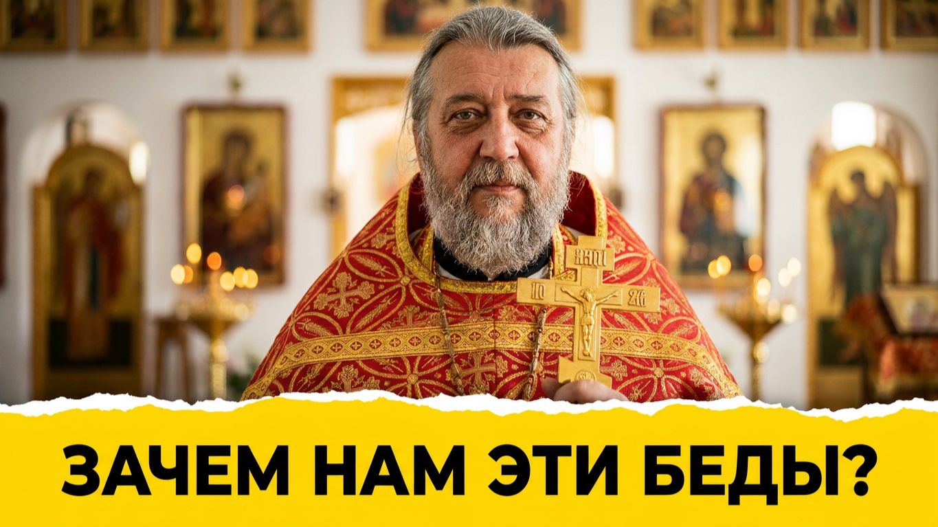 У СОВРЕМЕННЫХ ИСПЫТАНИЙ ЦЕЛЬ ОДНА. Священник Игорь Сильченков.