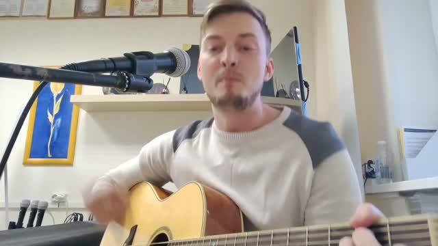 Акустический кавер на песню Radio Tapok - Атака мертвецов