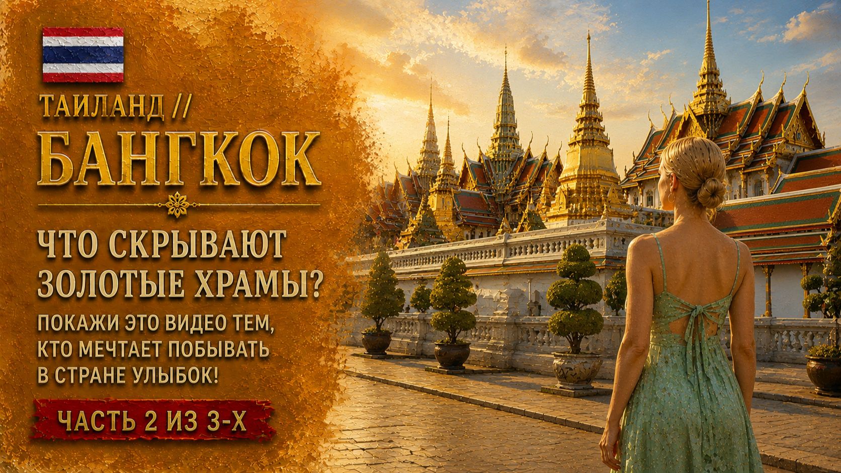 Таиланд // Бангкок // Что скрывают золотые храмы // часть 2