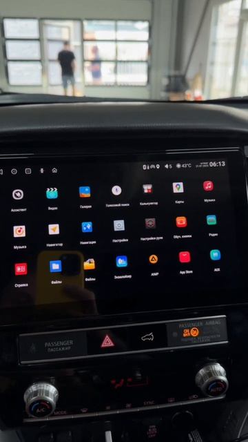 MITSUBISHI Pajero Sport 2021 установка Android магнитолы NAVI SYSTEMS