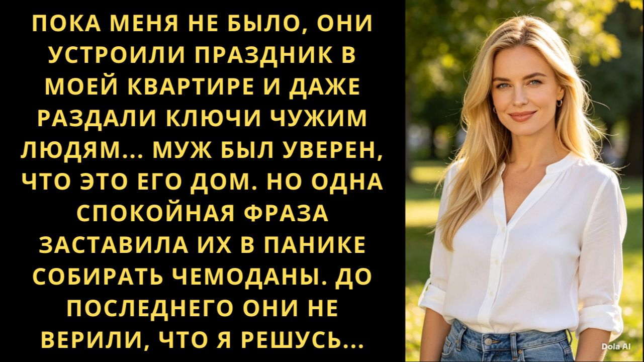 Свекровь раздала ключи от квартиры, а потом произошло то, чего она не ожидала