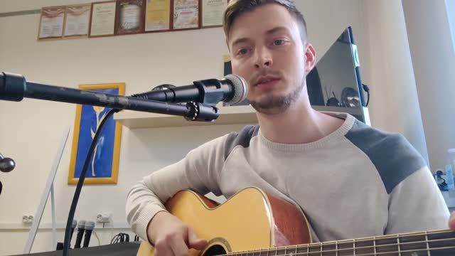Акустический кавер на песню Сколот - Звезда