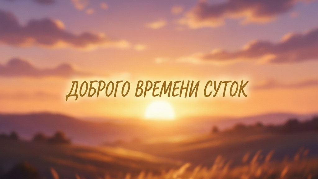 Доброго времени суток!