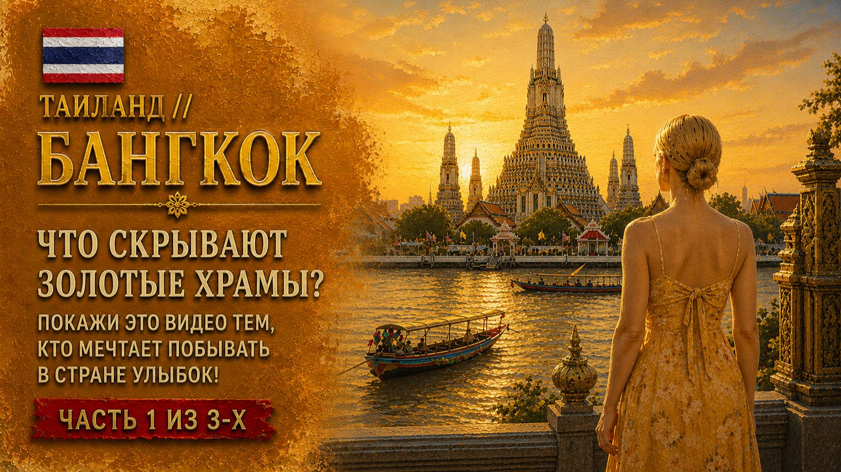 Таиланд // Бангкок // Что скрывают золотые храмы // часть 1