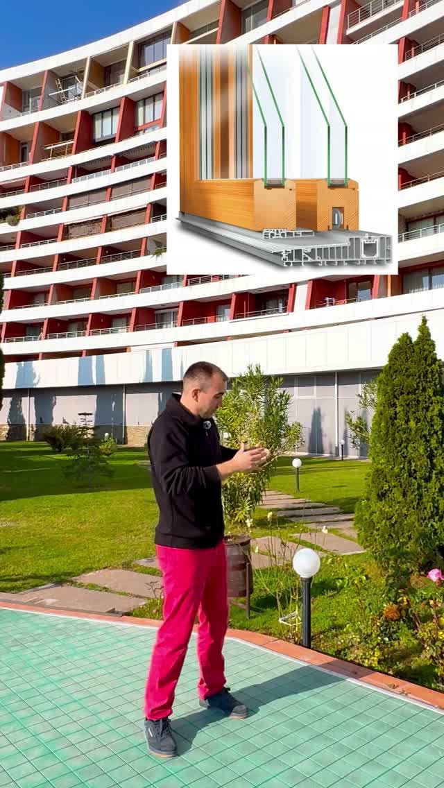 Деревянное окно раздвижное в Гурзуфе - перемонтаж