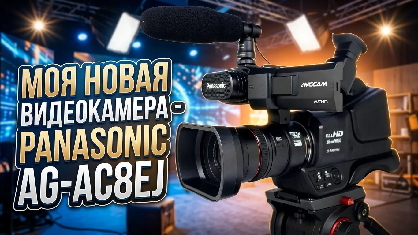 Моя новая видеокамера - Panasonic AG-AC8EJ