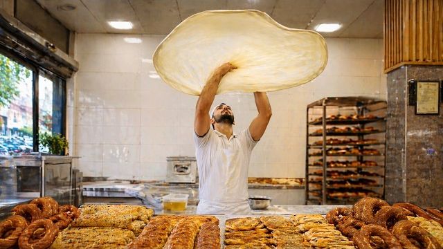 Турецкая пекарня по старинным методам 🥖 15 видов выпечки каждый день - История уличной еды