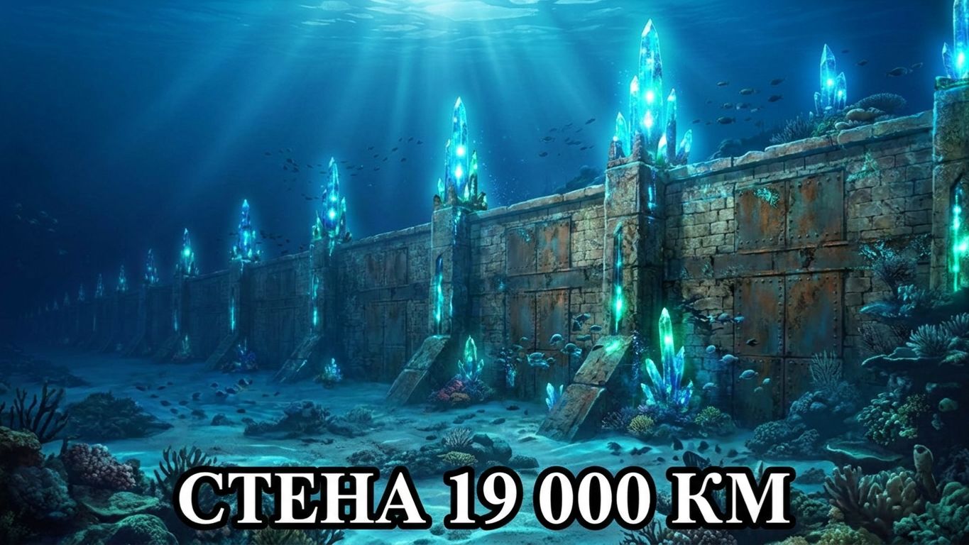 Подводная стена в океане от Арктики до Антарктики. Уникальные фото 36 спектральных диапазонах.