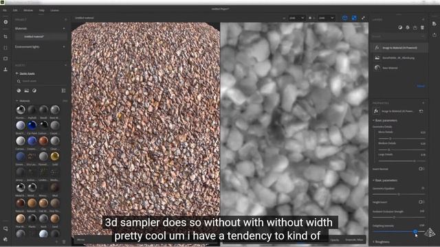 Substance Sampler Foto to Material