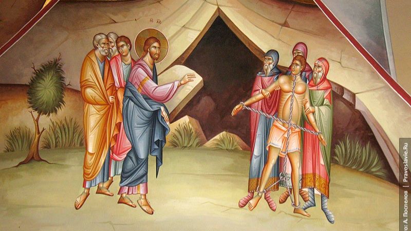 Проповедь прот. Сергия Фисуна от 5 июля об исцелении гадаринского бесноватого