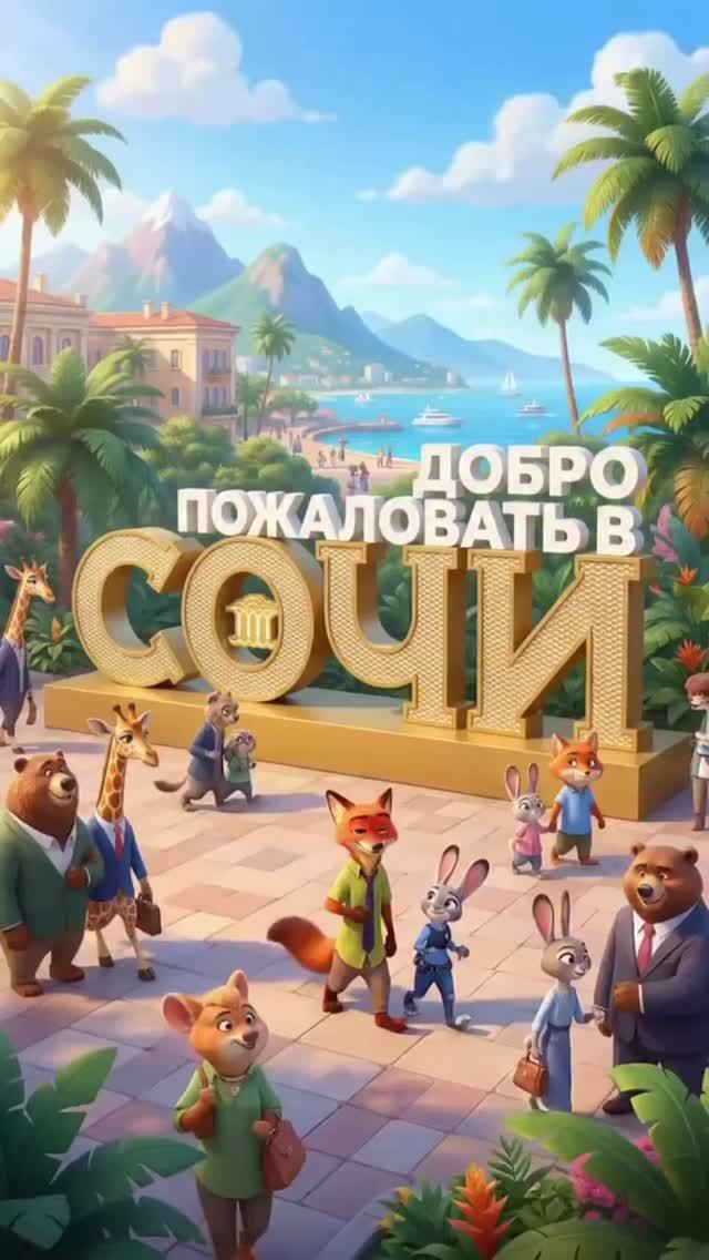 Зверята в Сочи