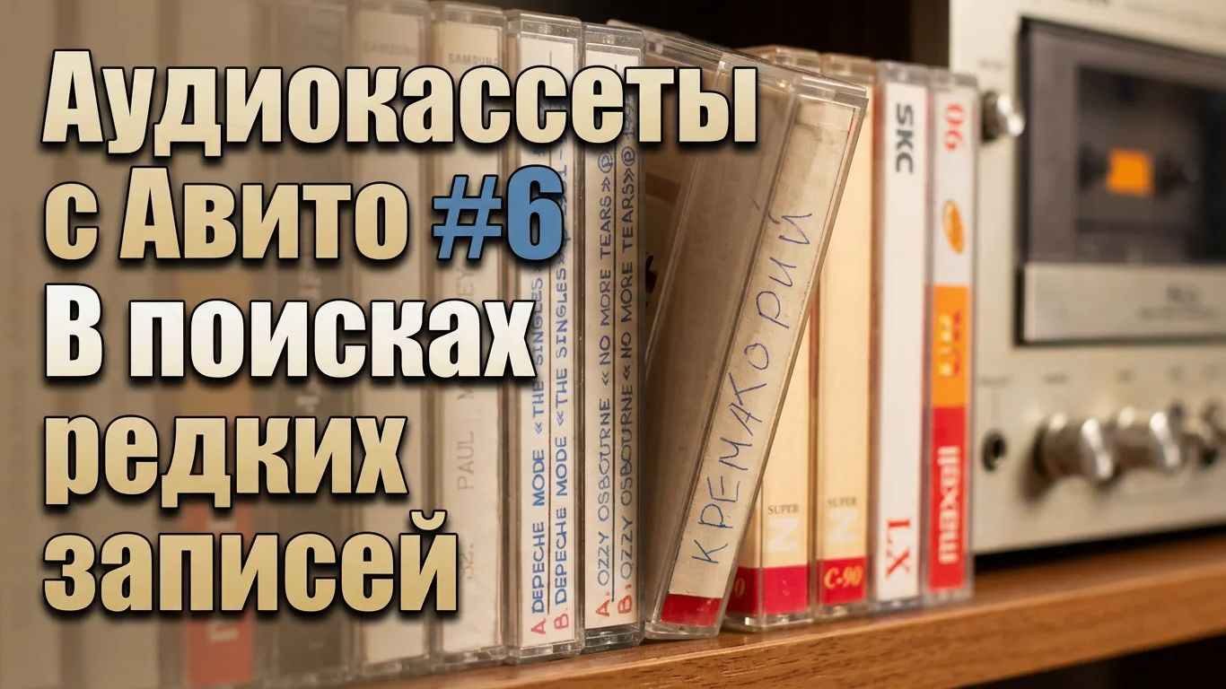 Аудиокассеты с Авито - часть 6 - ищем редкие записи