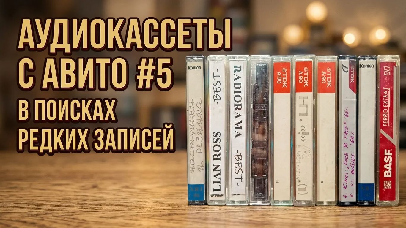 Аудиокассеты с Авито - часть 5 - ищем редкие записи