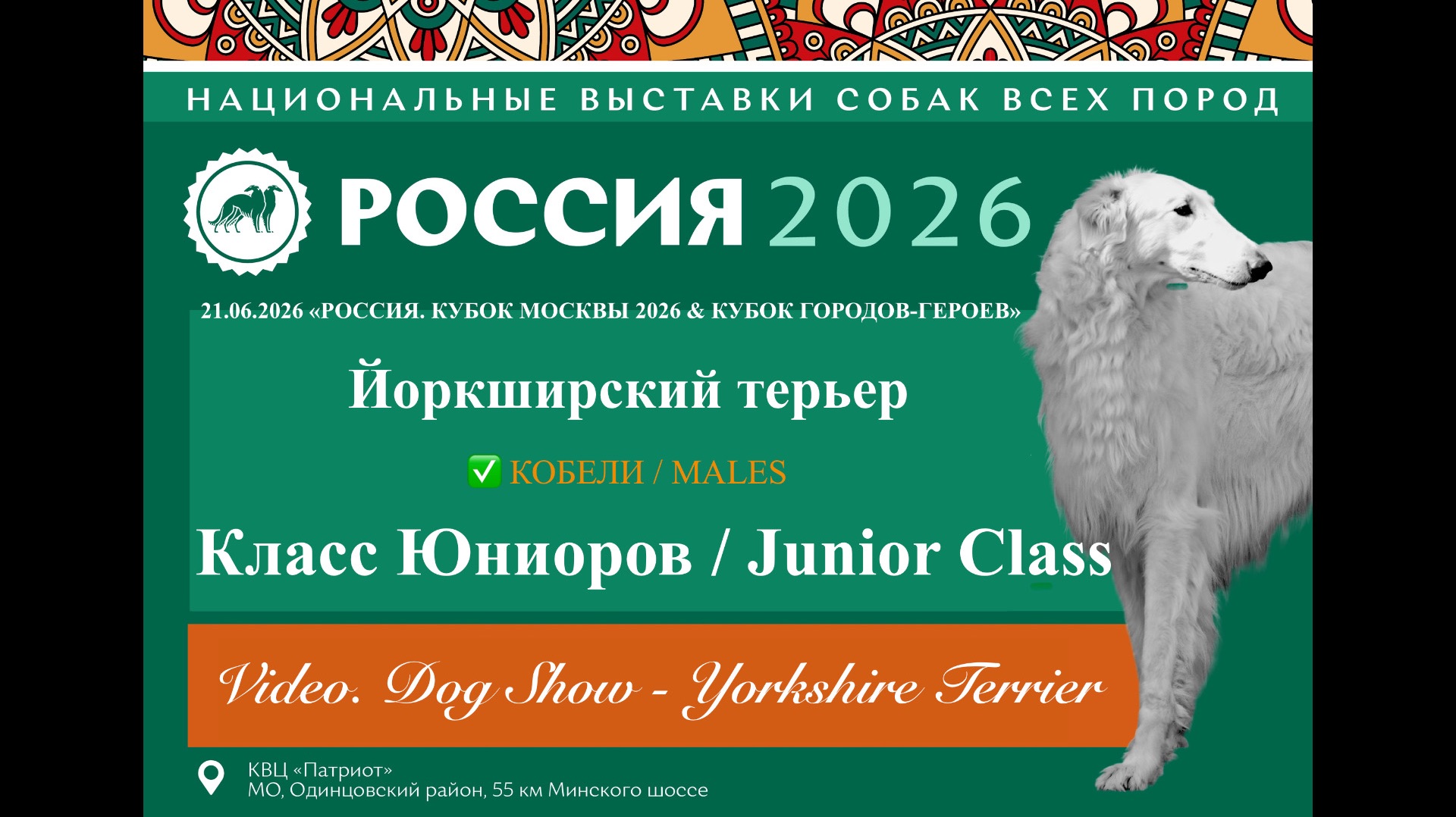 NDS «RUSSIA. MOSCOW CUP 2026» / Males / Junior Class