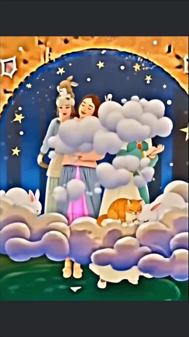 Растущие облака скрывают девушек и активизируют кроликов)