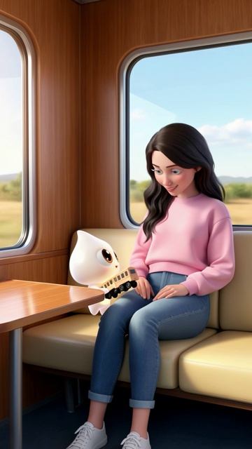 Луми — Купи Купе 🚂 Милые объятия с мамой в поезде